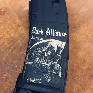 Laser Engraved Magazines Archives - Dark Alliance Firearms