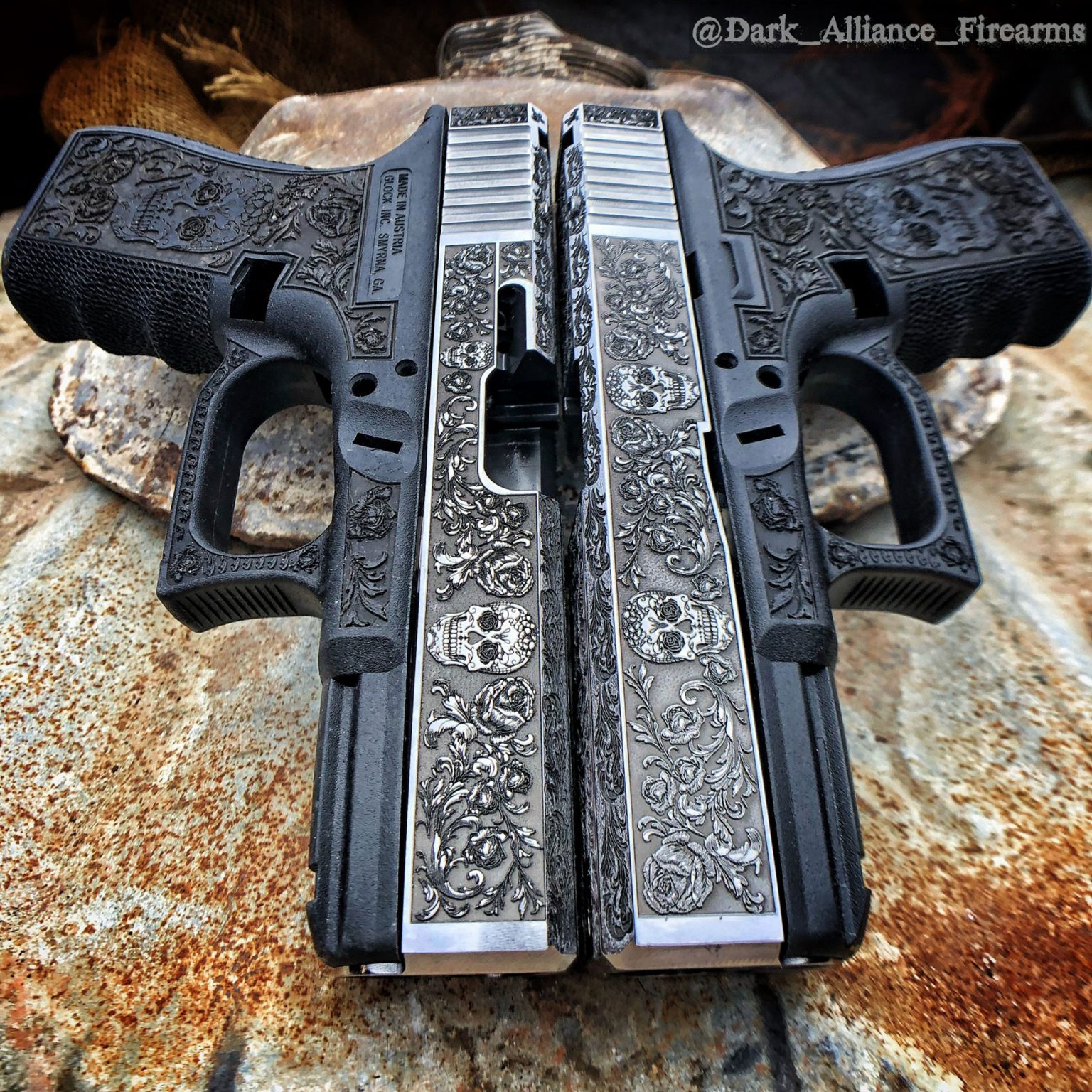 Full Slide Engraving - Dark Alliance Customs