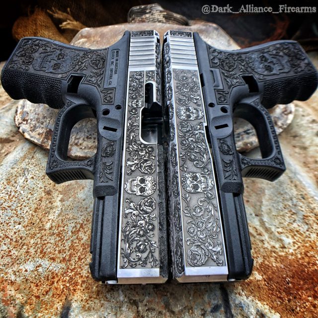 Full Slide Engraving - Dark Alliance Customs