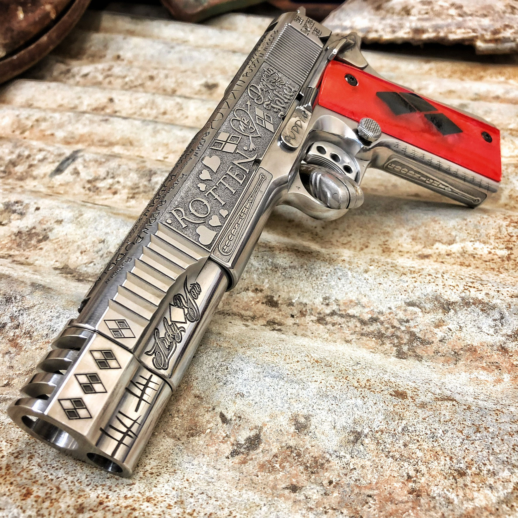 Full Slide Engraving – Dark Alliance Customs